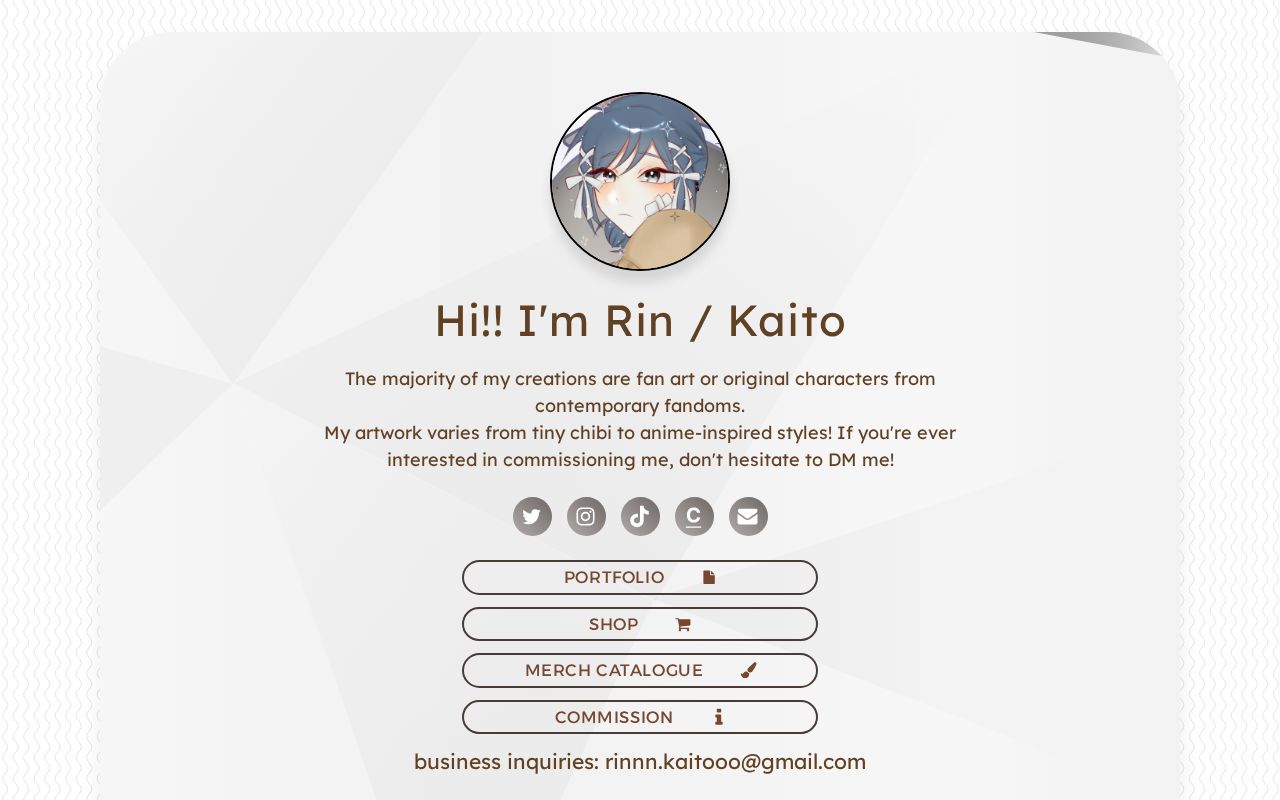 Rinrin or Kaito